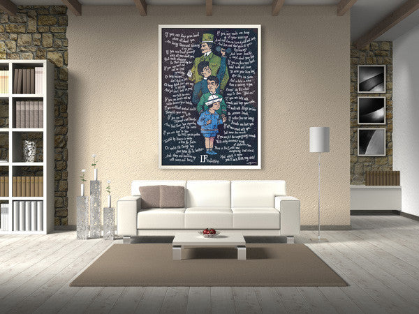 IF Rudyard Kipling poster 'Grow' – www.posterama.co